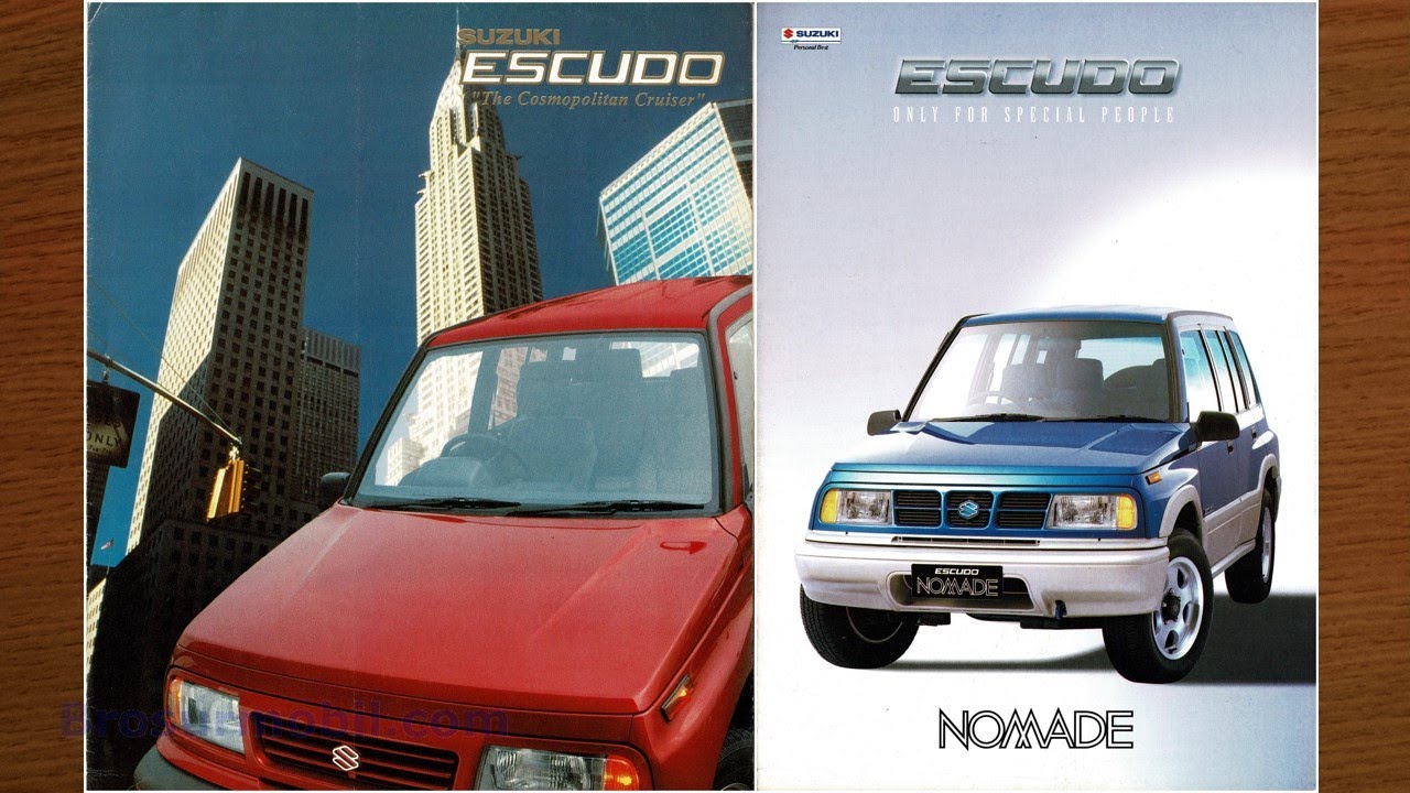 Brosur Suzuki Escudo dan Escudo Nomade - YouTube
