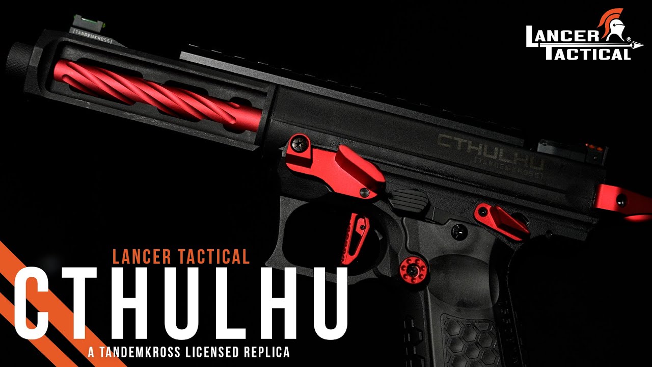Tandemkross Licensed Cthulhu Gas Blowback Airsoft Pistol - YouTube