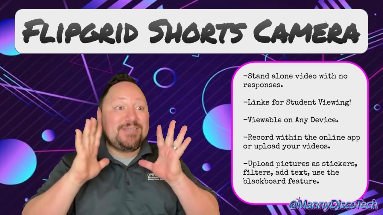 Cy-Fair ISD Flipgrid Shorts Camera Overview - YouTube