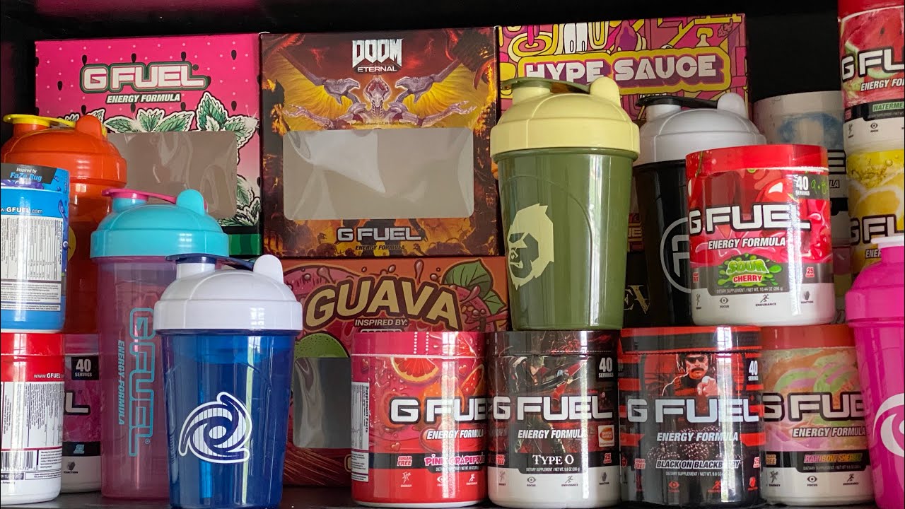 My Top 6 GFuel Flavors April 2020 - YouTube