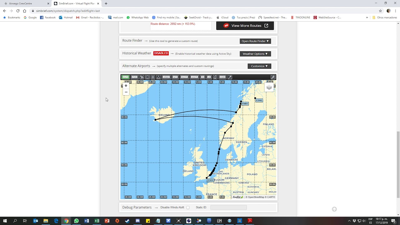 How to erase a waypoint in SIMBRIEF - YouTube