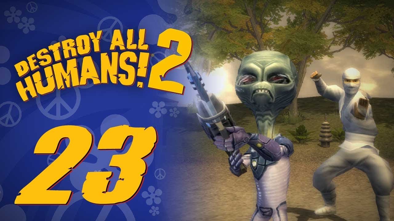 Let's Replay Destroy All Humans! 2 (PS4) - Episode 23 - Ninja Quizzing ...
