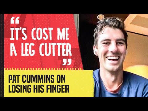 Pat Cummins: How he lost his finger | Players' Lounge Cricket Podcast ...