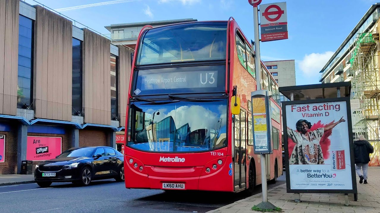 FRV: Metroline London Bus Route U3 | Heathrow Central - Uxbridge ...