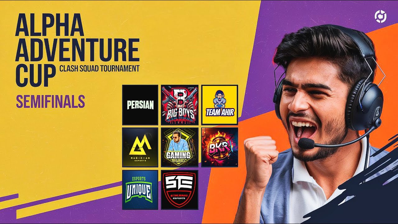 🔴LIVE 🏆 SEMIFINALS ALPHA ADVENTURE CUP | FREEFIRE BEST OF THREE CLASH SQUAD SHOWDOWN🔥 @alpha247 ...