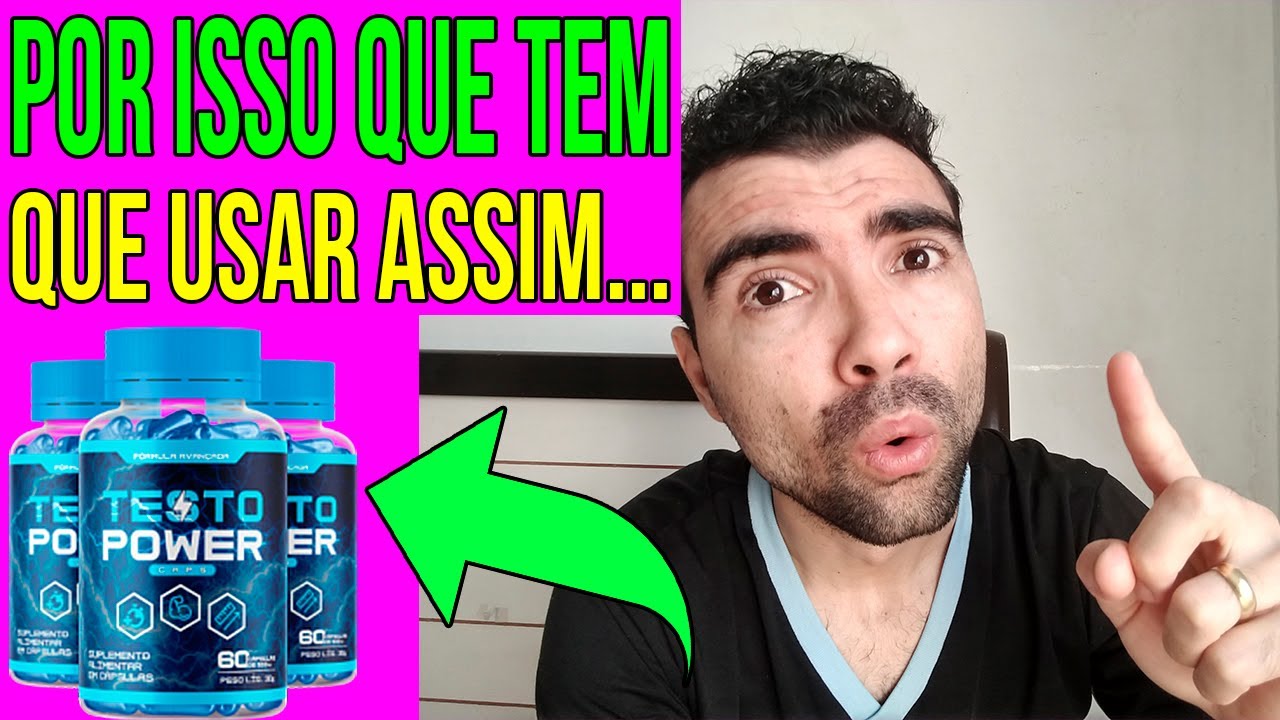 Como Tomar Testo Power Caps da Forma Correta e Ter Resultados Para ...