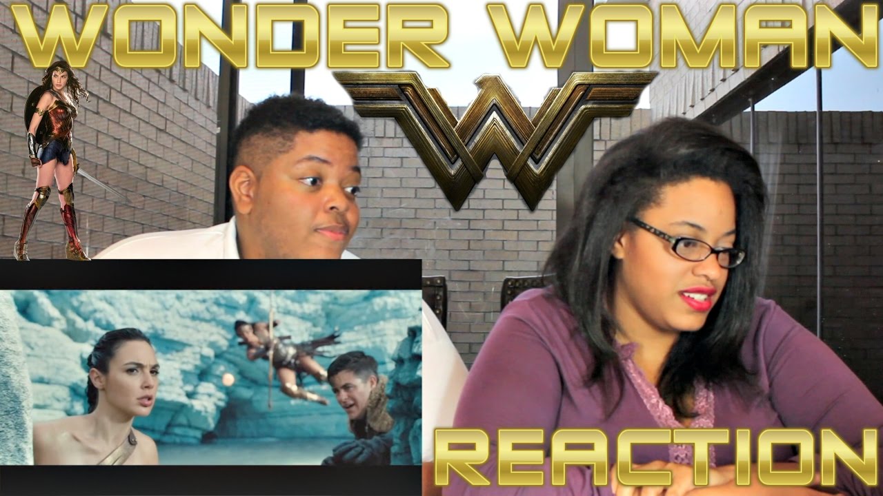 WONDER WOMAN - Official Trailer REACTION!!! - YouTube