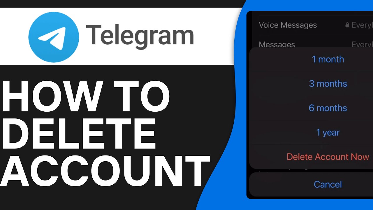 How To Delete Telegram Account 2025 - Full Guide - YouTube