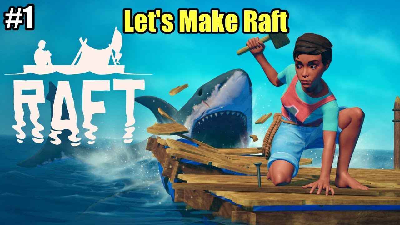 🚢 First Time Surviving at Sea! | Raft Live Gameplay | Let's Build and ...