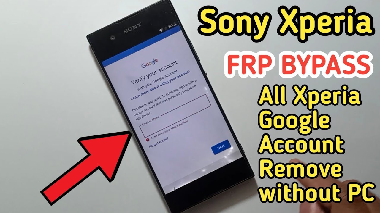 Sony Xperia L1,L2,L3,XA FRP/Google Lock Bypass Without PC || Android 7.0 Sony Xperia Phones ...