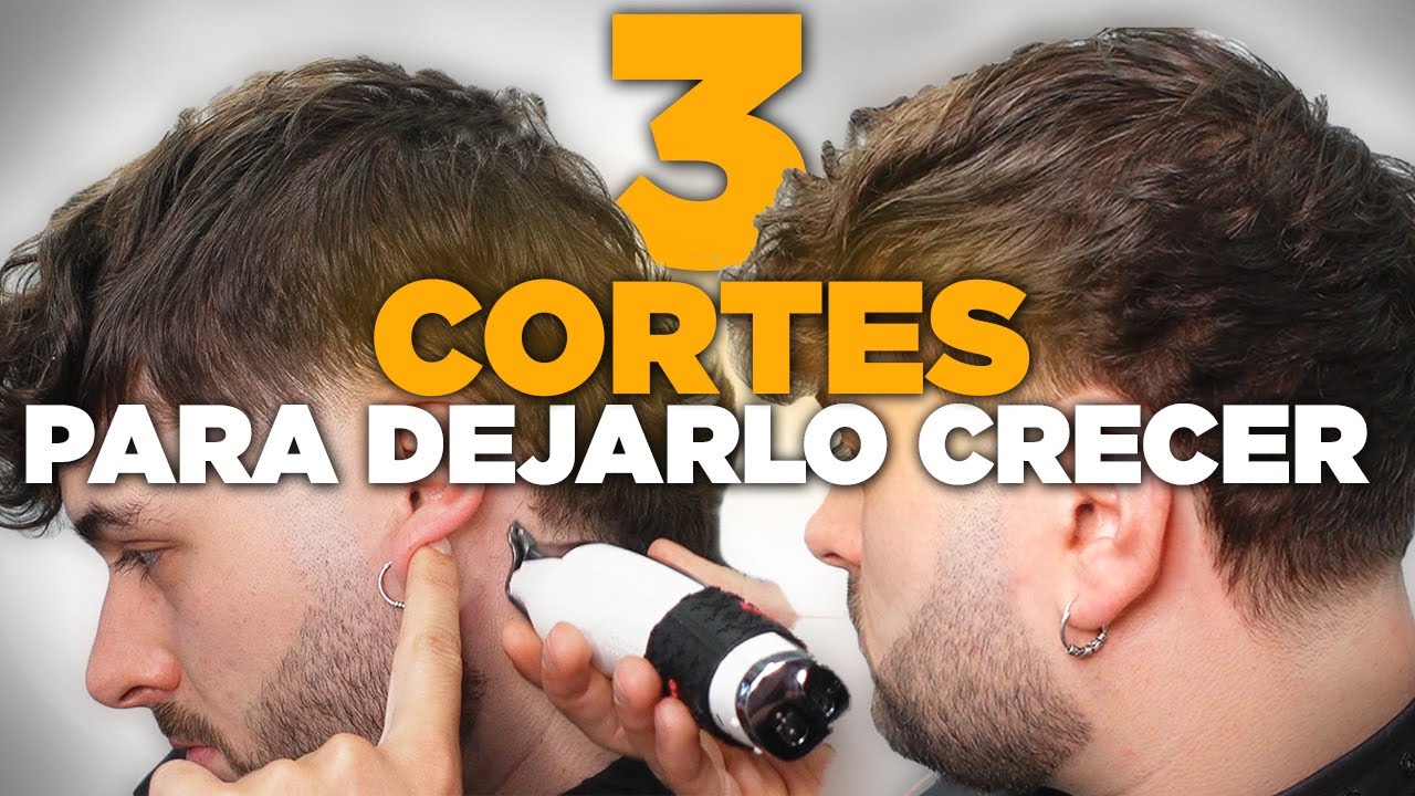 3 CORTES para DEJARTE el CABELLO LARGO y EVITAR ETAPA INCÓMODA - Taper ...