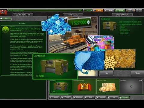 Tanki Online - OPENING 400 CONTAINERS ( MUST WATCH ) - YouTube