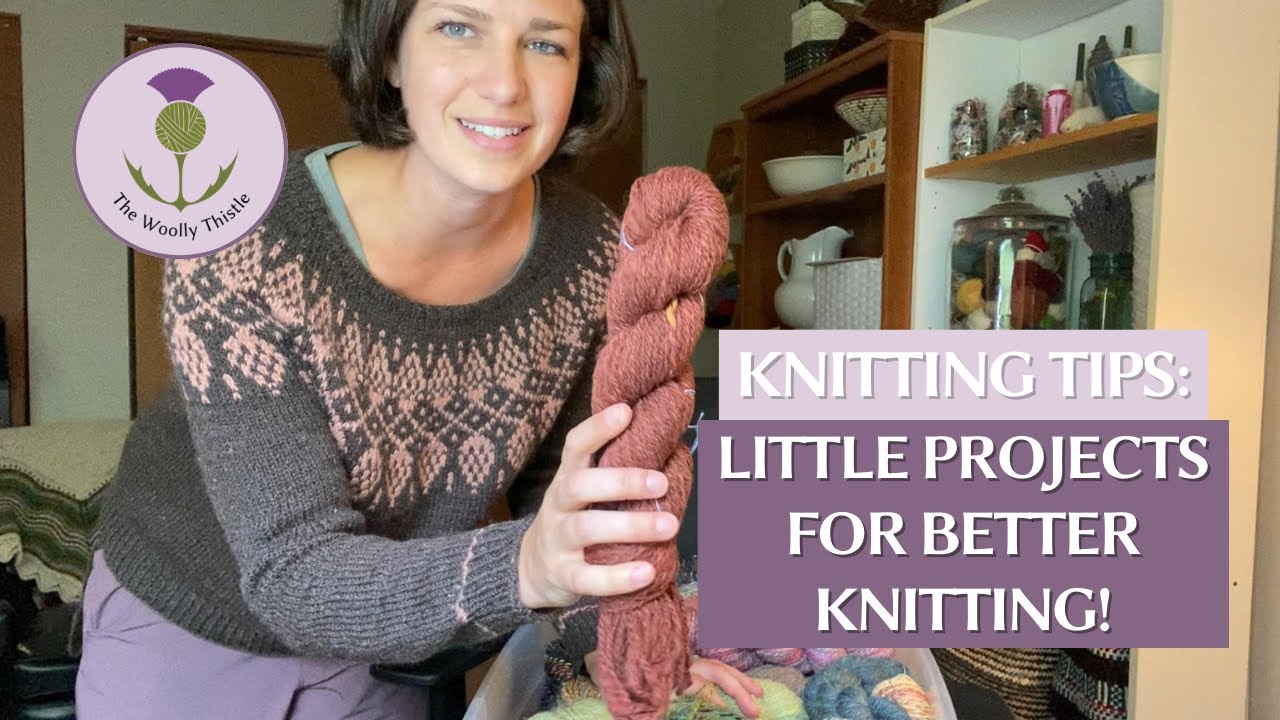 Knitting Tips: Little Organizing Projects for Better Knitting - YouTube