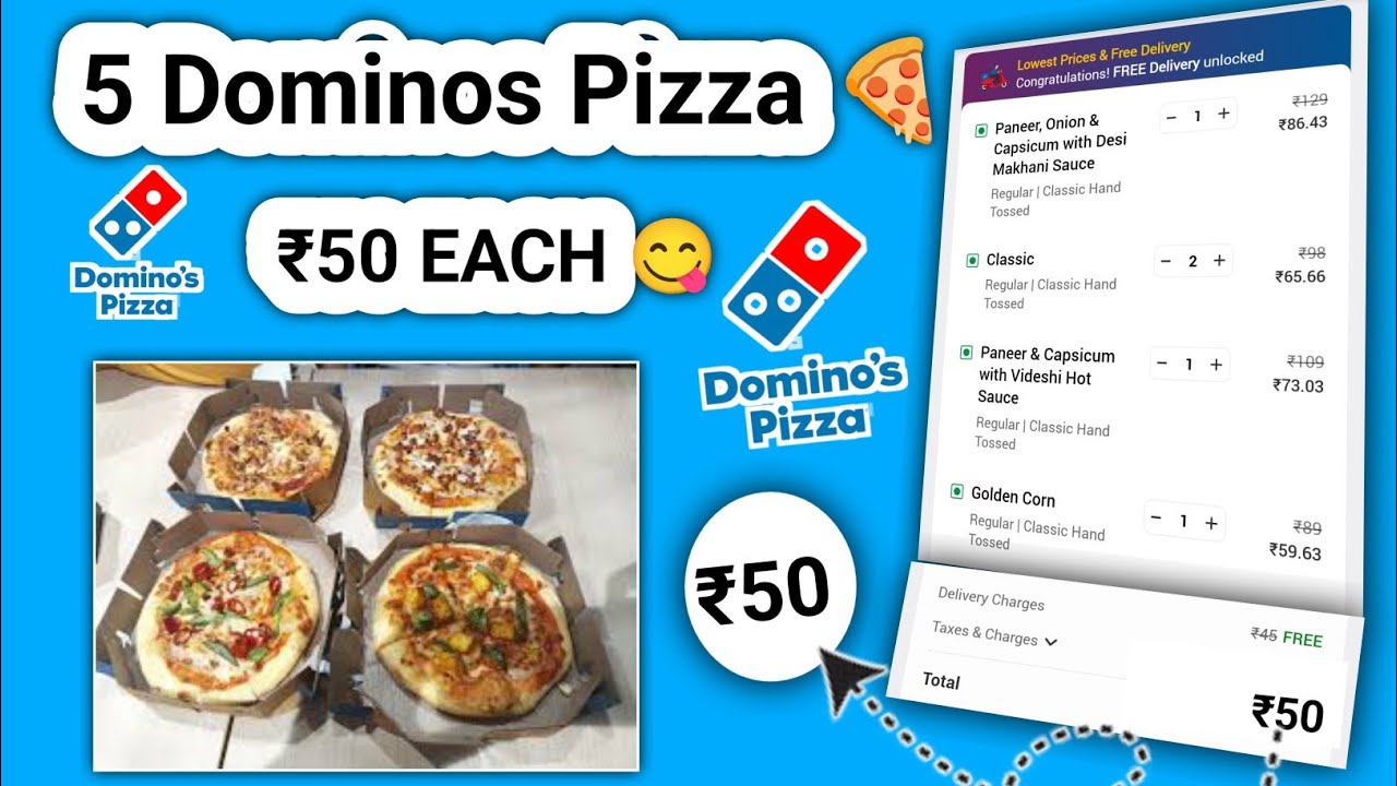 Dominos coupon code today | dominos pizza offers for today | pizza ...