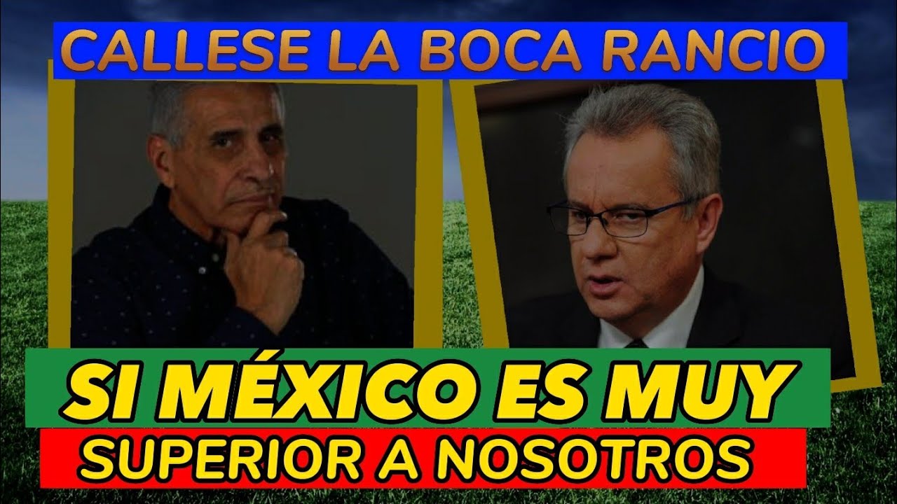 EL RANCIO LLORA EN VIVO! NO ACEPTA QUE MÉXICO ES MEJOR QUE ELLOS Y LE ...