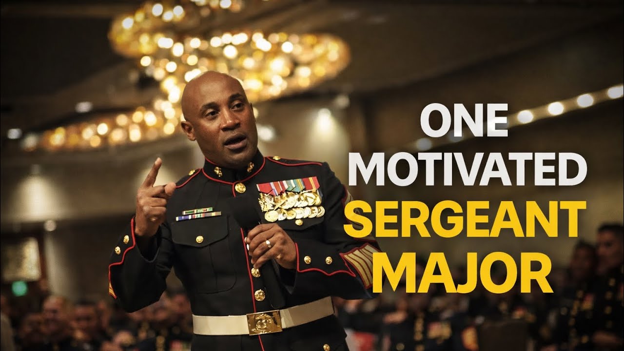 Sgt. Maj. Mario P. Fields Is The Ultimate Motivator! - YouTube