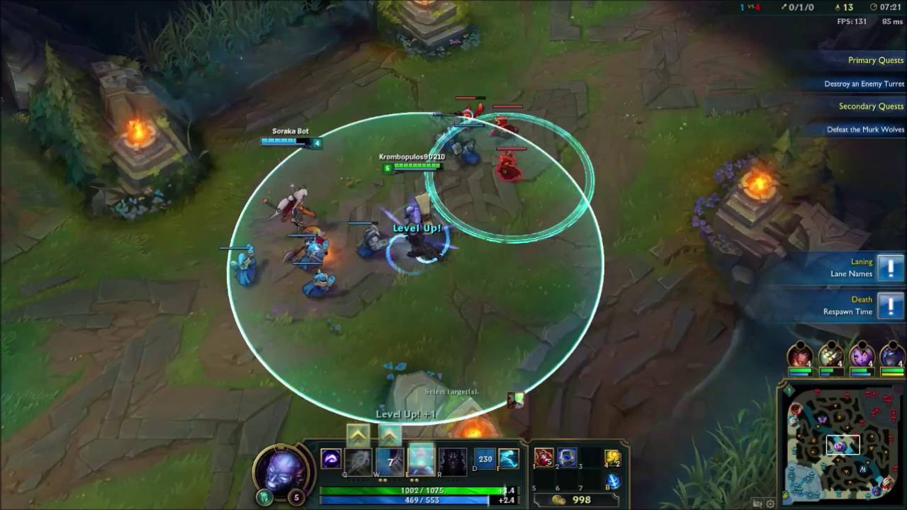 League of Legends Gameplay 5/30/2016 tutorial part 1 - YouTube
