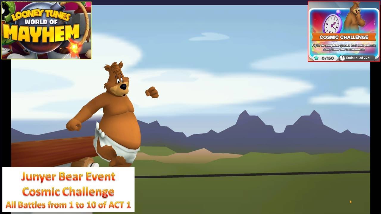 Looney Tunes World of Mayhem - Junyer Bear Event - Cosmic Challenge ...