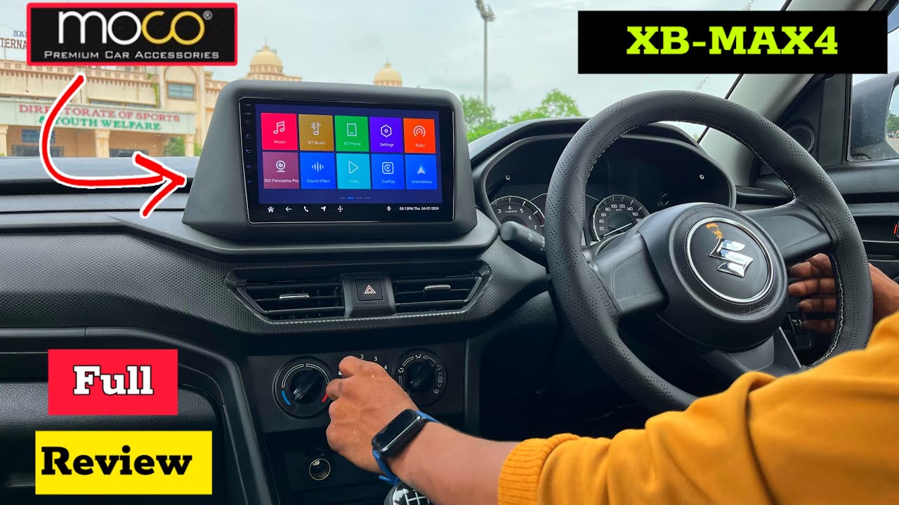 MOCO XB-MAX4 Android Stereo Review | MOCO XB-MAX4 Android Stereo With 360 Camera Install in ...