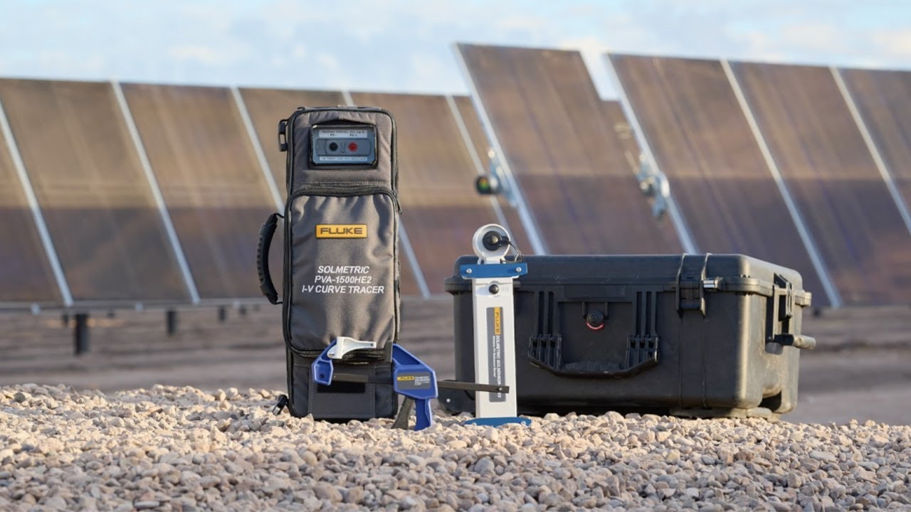 Fluke Solmetric PVA-1500 Introduction - YouTube