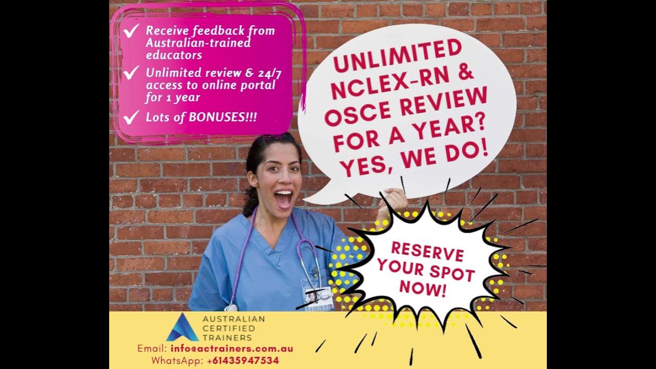 UNLIMITED NCLEX-RN & OSCE REVIEW! - YouTube
