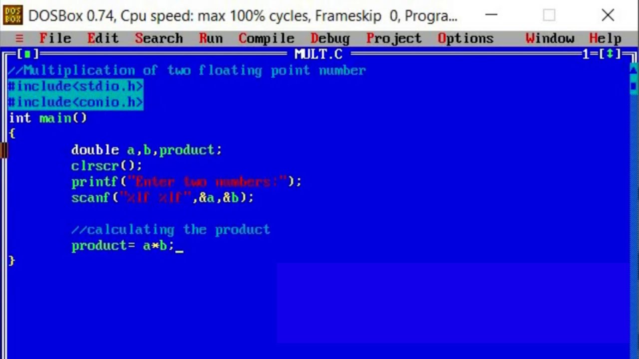 C Programs to Multiply Two Floating-Point Numbers || C Programs for Beginners || #programming ...