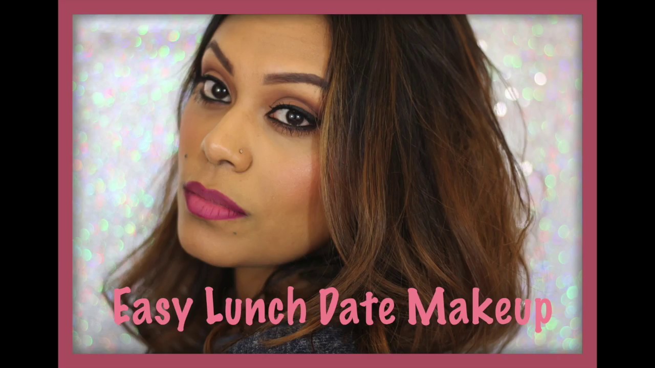 Sexy Lunch/Date Night Makeup in 10 mins! - YouTube