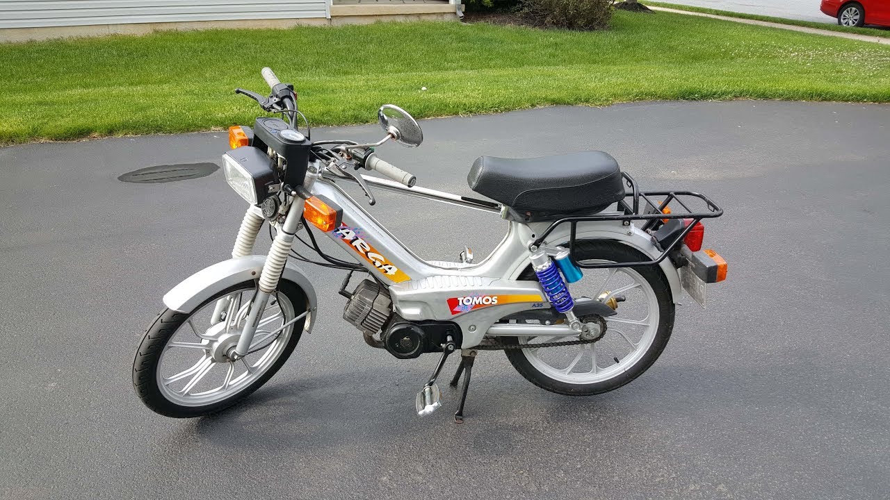 Moped Cafe Racer Build Part 2 - YouTube