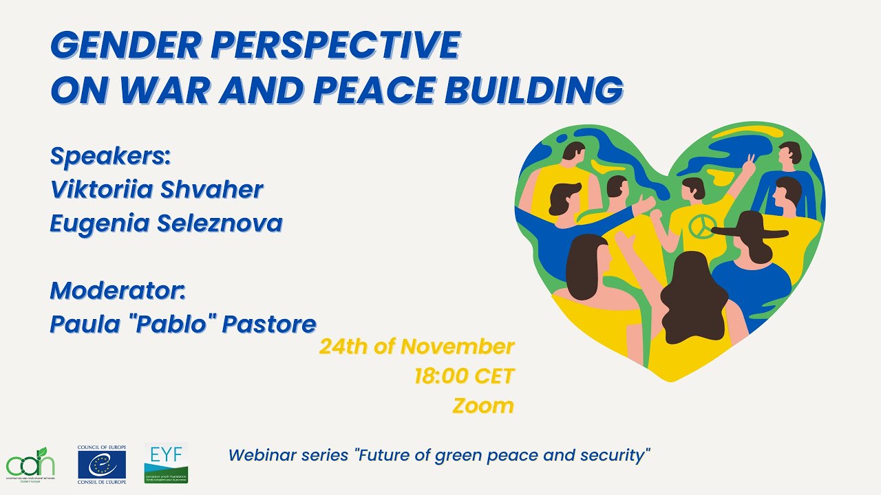 Gender Perspective on War and Peace Building - YouTube