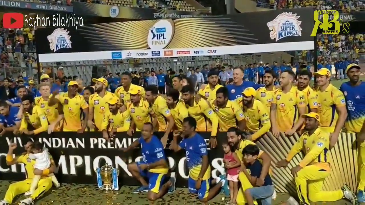 CSK Whatsapp Status | CSK Win IPL Final | CSK vs SRH Final | IPL 2018 ...