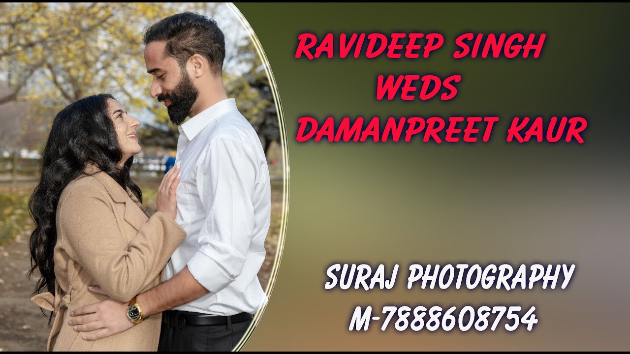 Live Reception Parti Ravideep Singh Weds Damanpreet Kaur, Suraj Photography 06-02-2025 - YouTube