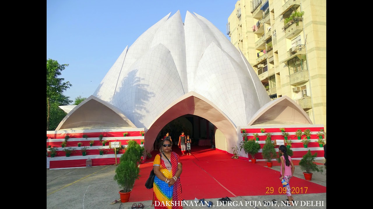 DAKSHINAYAN, (11 ULTRA HD SILL PHOTOS) DURGA PUJA 2017, NEW DELHI, AS ...