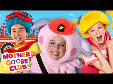 Fire Engine, Fire Engine with Baa Baa Sheep | Mother Goose Club Nursery Rhymes