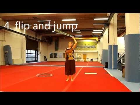 Hooping tricks: five jumps - YouTube