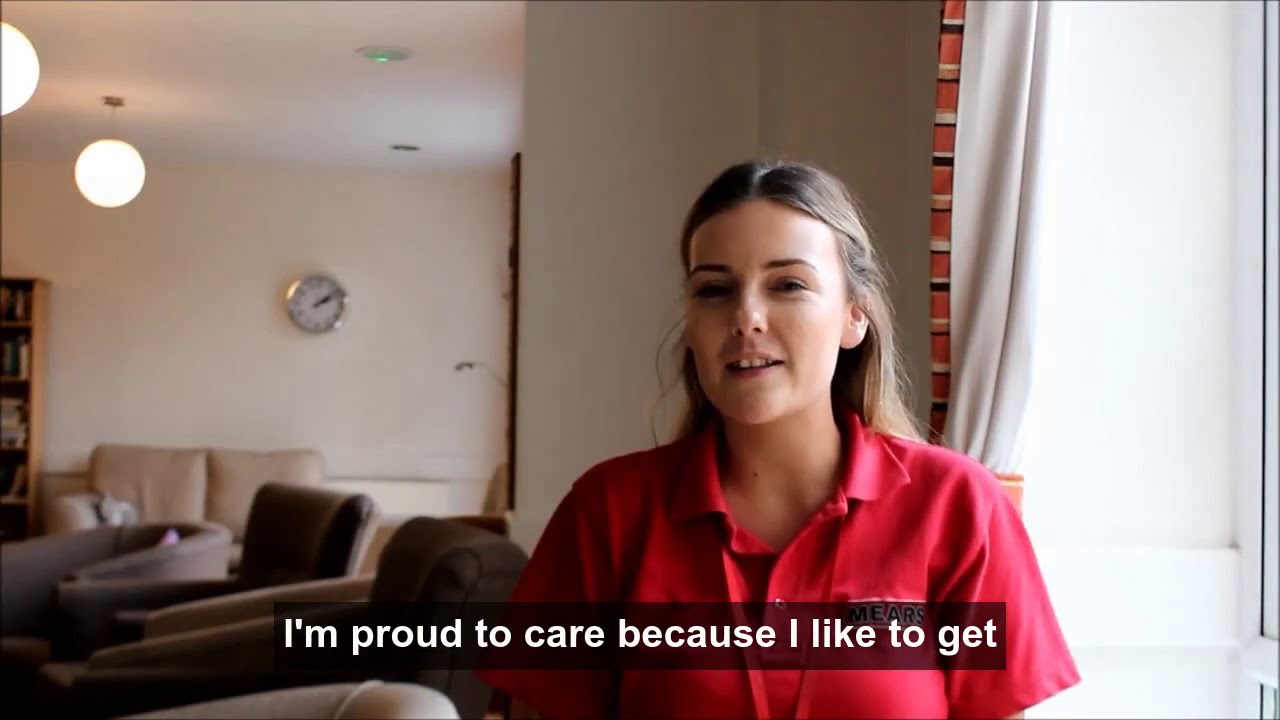 Proud to work in home care - YouTube