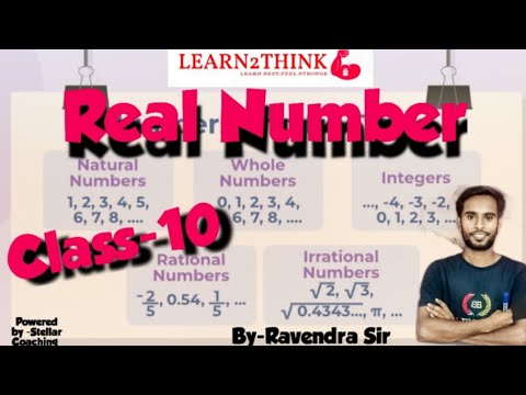 Real Number | Part-1| Class10 | By-Ravendra Sir | Learn 2 think - YouTube