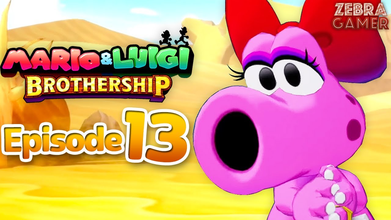Mario & Luigi Brothership Gameplay Walkthrough Part 13 - Allsand Island ...