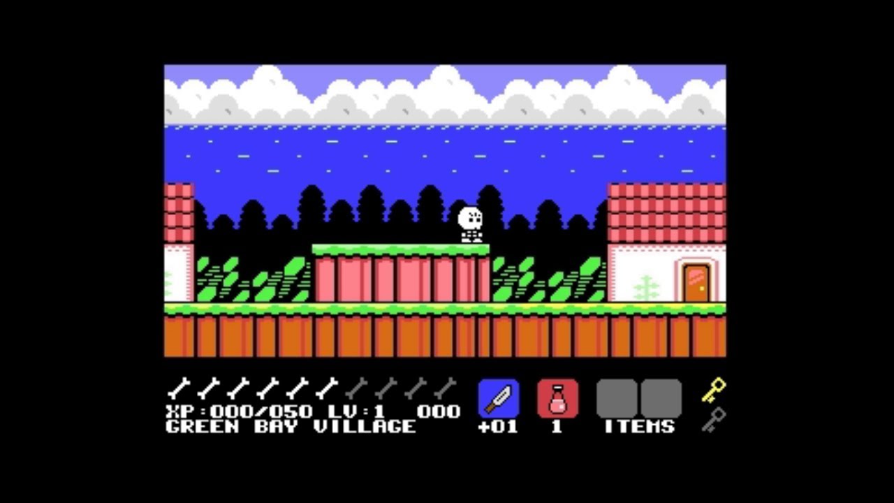 BONE DRY - Sneak Peek #1 - New Commodore C64 Sidescrolling Action ...