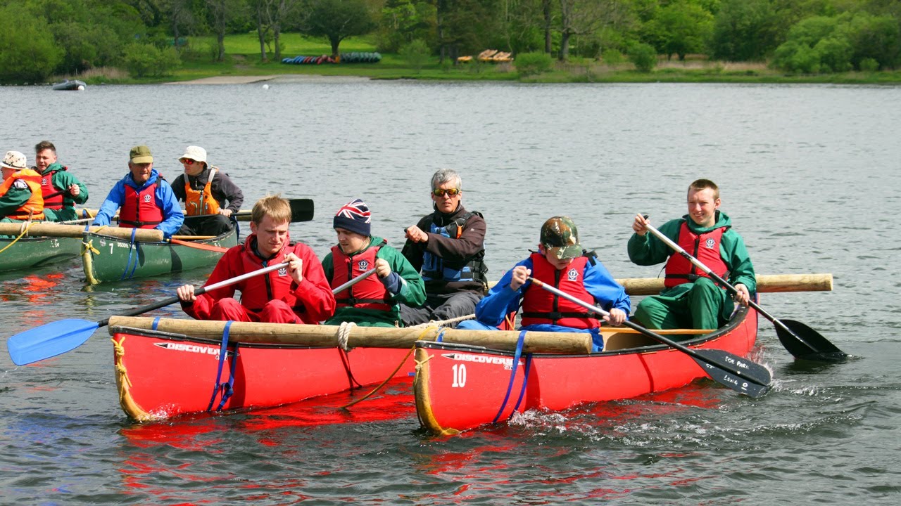 Canoeing on Bassenthwaite Lake | Lake District Calvert Trust - YouTube