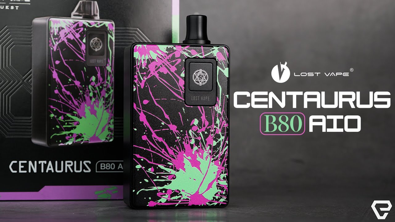 Lost Vape Centaurus B80 AIO Review! - YouTube