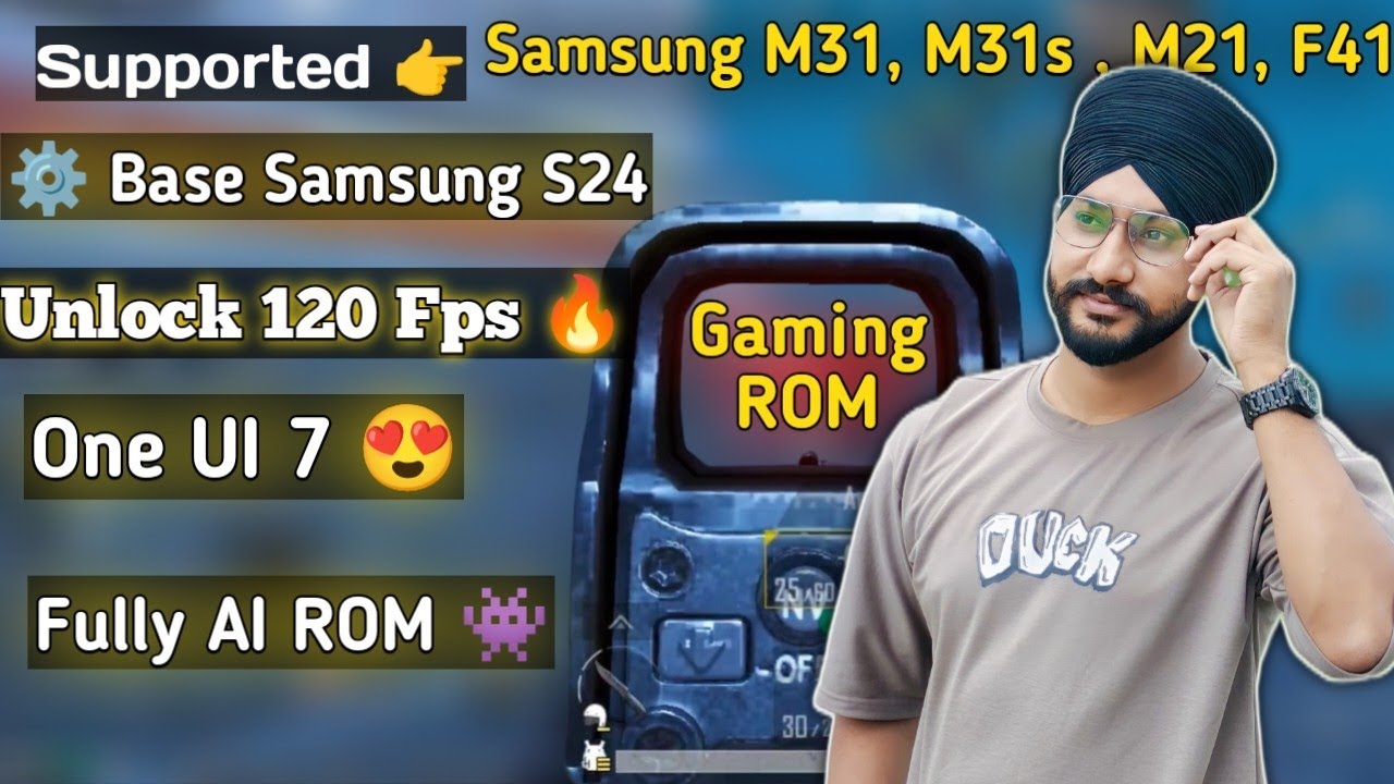 Samsung M31/M31s/M21/F41/M41s Gaming Custom ROM 🔥 Full AI Support | All ...