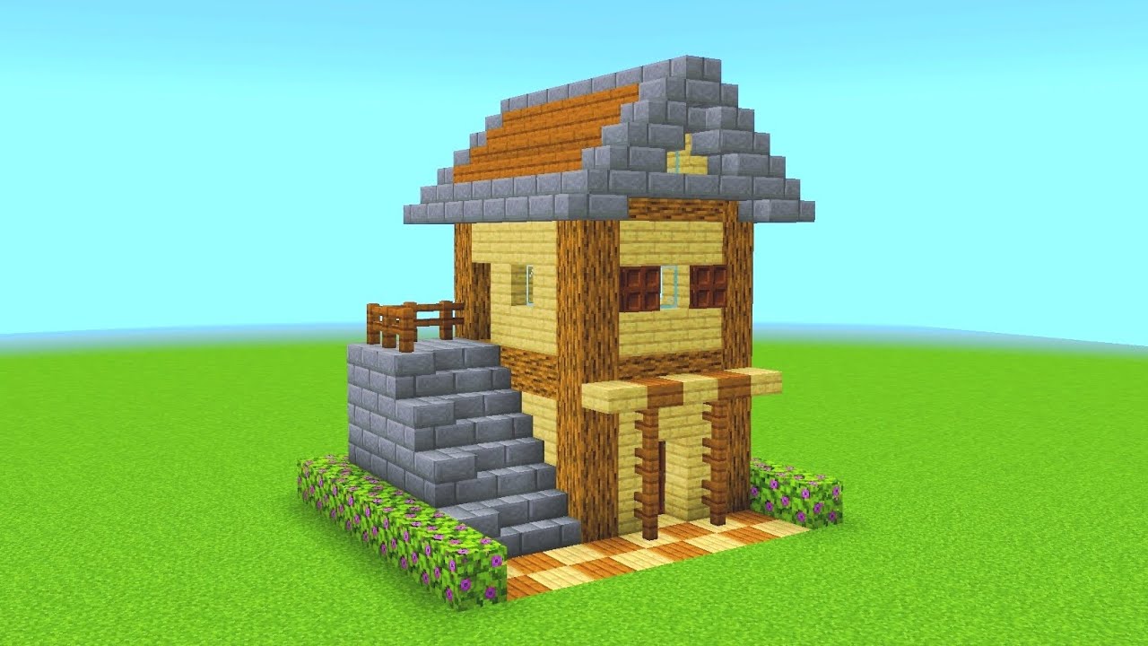 Minecraft easy house tutorial/how to build a easy house in Minecraft # ...