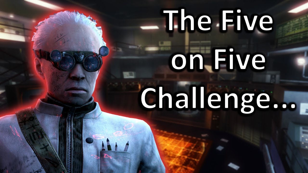 This Five Cod Zombies Challenge Is INSANE... - YouTube