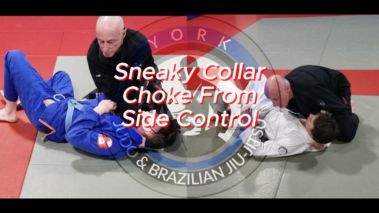 Sneaky Collar Choke From Side Control - YouTube
