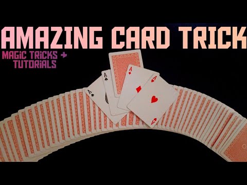 AMAZING Card Trick Tutorial - How To Find 4 ACES! - (MAGIC TRICKS & TUTORIALS) - YouTube