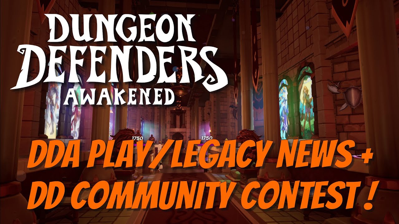 DDA News Plus Dungeon Defenders Community Contest! - YouTube