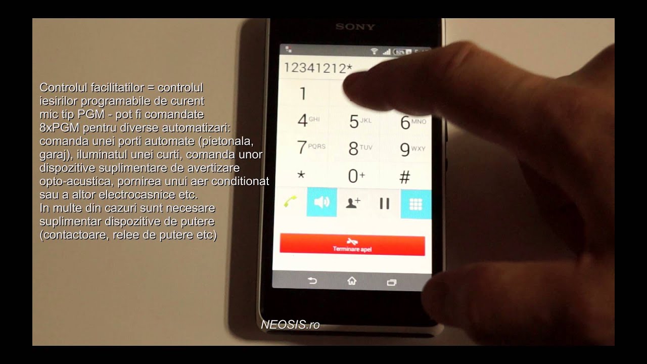 Paradox VDMP3 - comunicator telefonic vocal - NEOSIS - YouTube