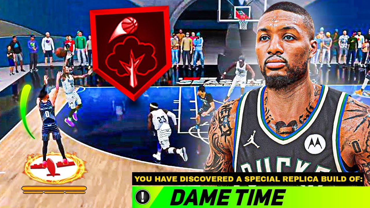 DAMIAN LILLARD BUILD is INSANE in NBA 2K25 - 99 3PT - LEGEND LIMITLESS ...