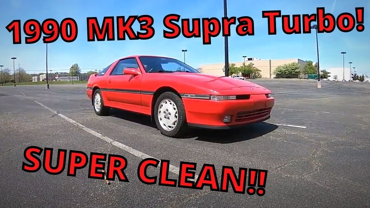 1990 Toyota Supra Turbo Review - A CLEAN, Slightly Modified, and ...