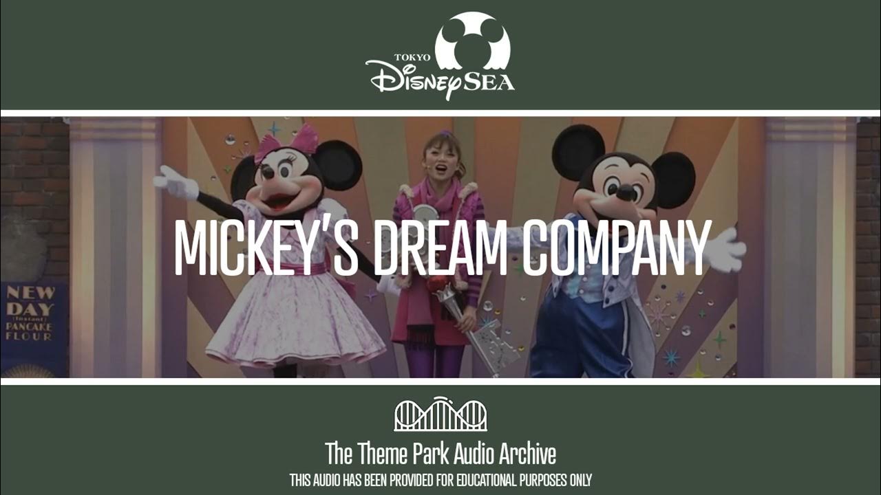 Mickey's Dream Company | Tokyo DisneySea - YouTube